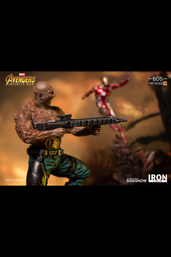 Iron Studios Art Scale BDS 1/10 Avengers: Infinity War Drax - HYPERTOYS