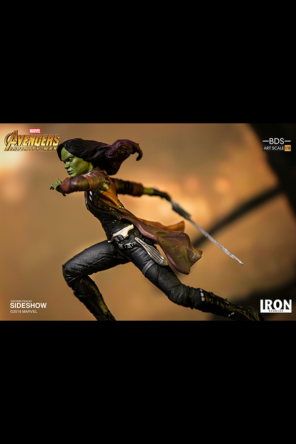 Iron Studios Art Scale BDS 1/10 Avengers: Infinity War Gamora - HYPERTOYS