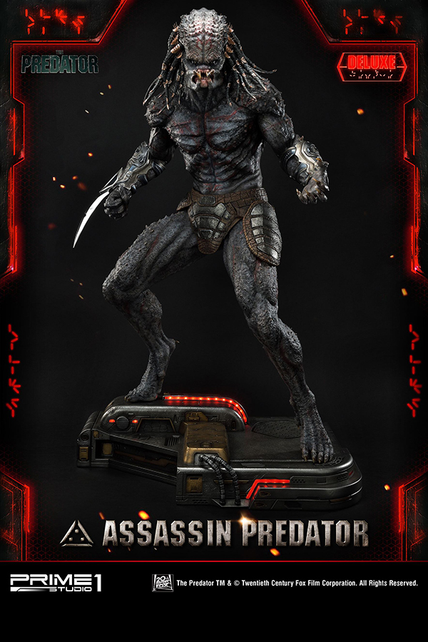 Prime 1 Studio Predator 1/4 Big Game Cover Art Predator DX Bonus ...