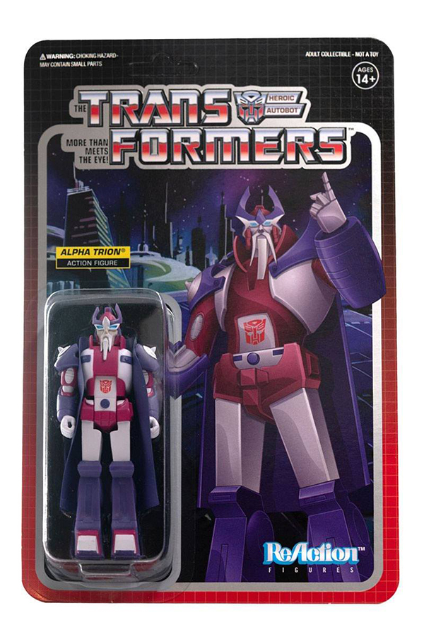 Transformers ReAction Action Figure Wave 2 Alpha Trion - HYPERTOYS