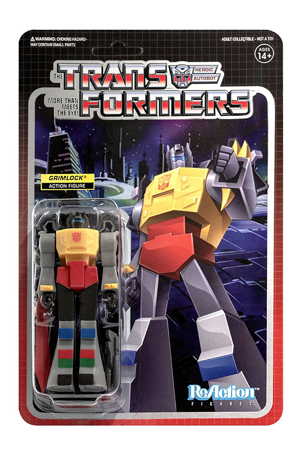 Transformers ReAction Action Figure Wave 2 Grimlock - HYPERTOYS