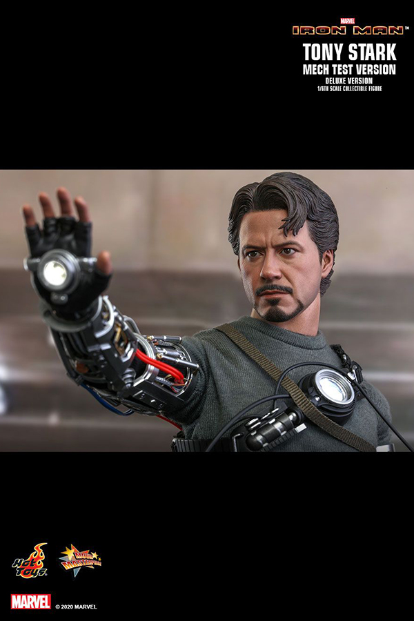 Hot Toys Iron Man 1/6 Tony Stark Mech Test Deluxe Ver. - HYPERTOYS