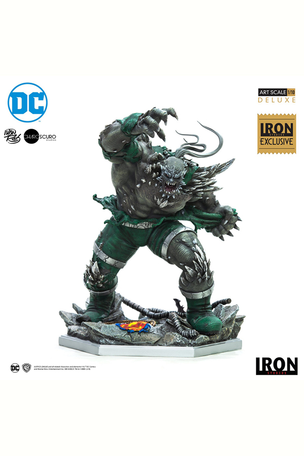 Iron Studios Art Scale Deluxe 1/10 BDS DC Comics Doomsday Event ...