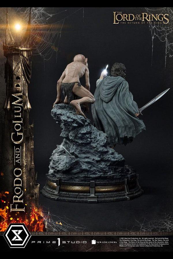 Prime 1 Studio Lord of the Rings 1/4 Frodo & Gollum Bonus Version ...