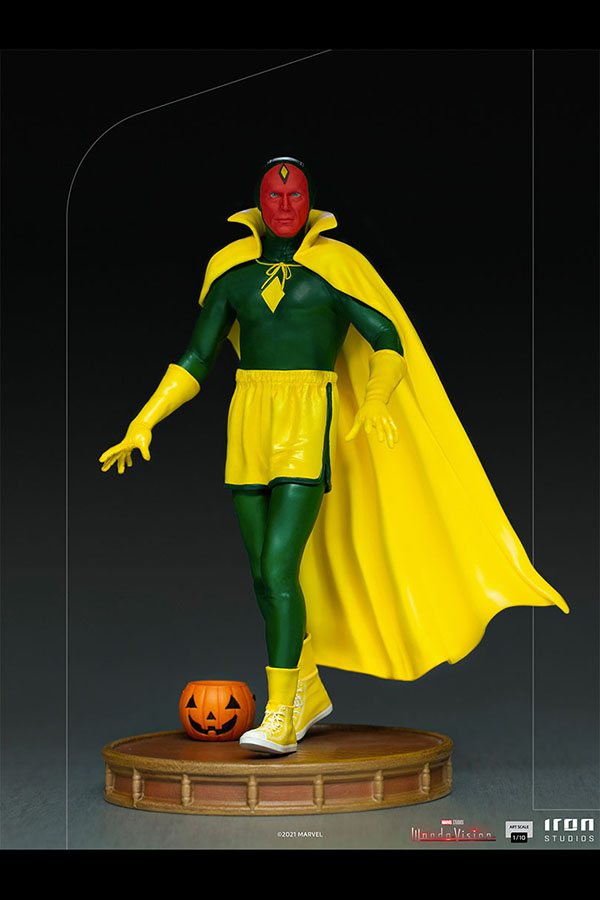 Iron Studios Art Scale 1/10 Wandavision Vision Halloween Version ...