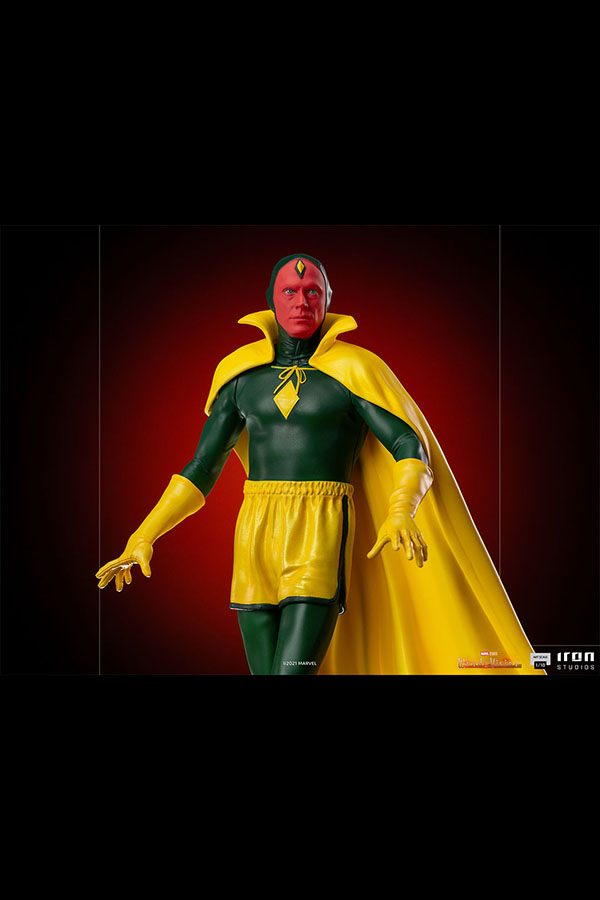 Iron Studios Art Scale 1/10 Wandavision Vision Halloween Version ...