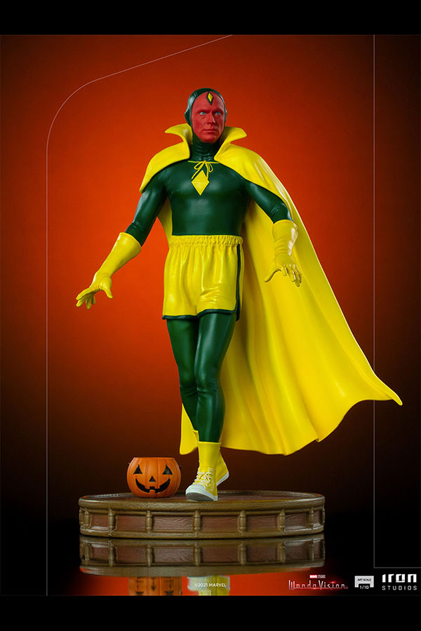 Iron Studios Art Scale 1/10 Wandavision Vision Halloween Version ...