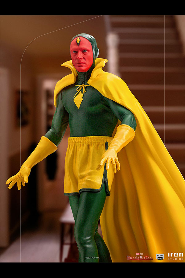 Iron Studios Art Scale 1/10 Wandavision Vision Halloween Version ...