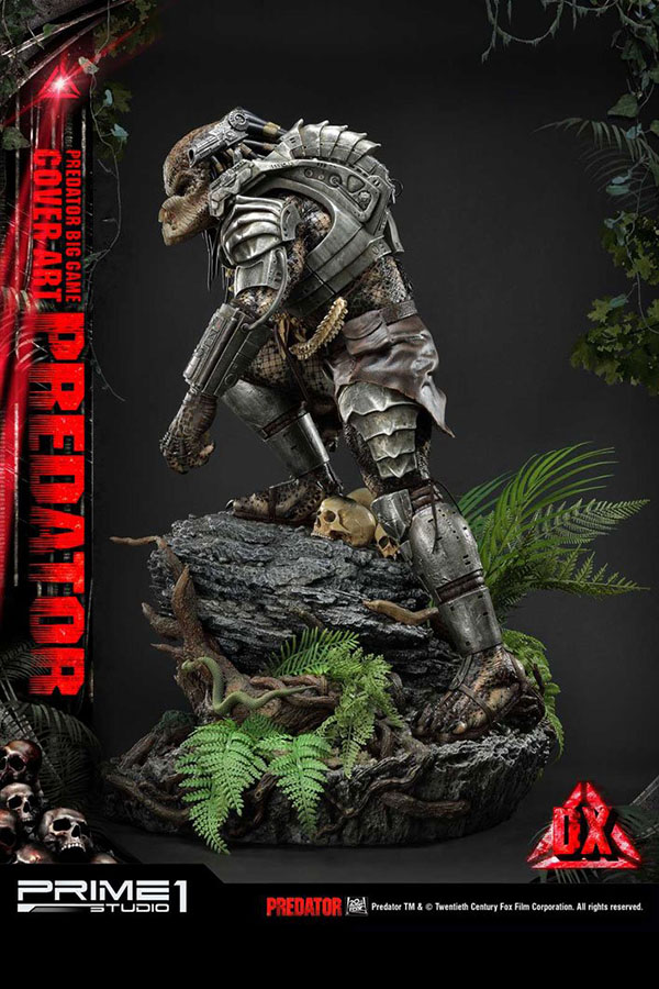 Prime 1 Studio Predator 1/4 Big Game Cover Art Predator DX Bonus ...