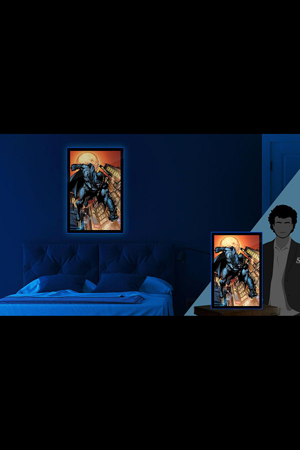 DC Comics: Batman LED Poster Sign - HYPERTOYS