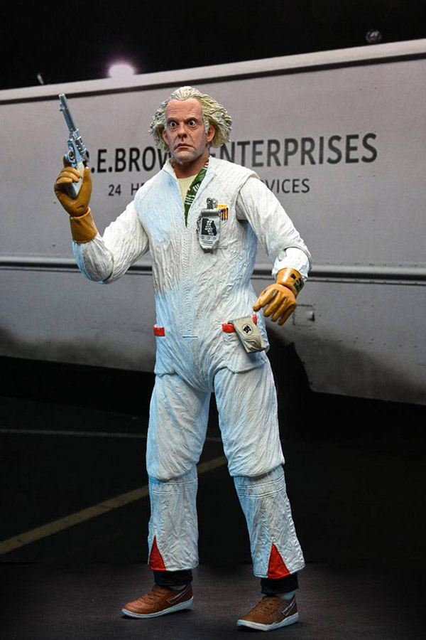 NECA Back to the Future Ultimate Doc Brown (1985) - HYPERTOYS