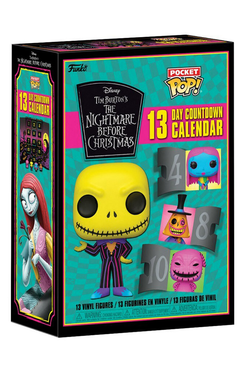Pocket Pop! Keychain Blacklight Jack Skelington - HYPERTOYS