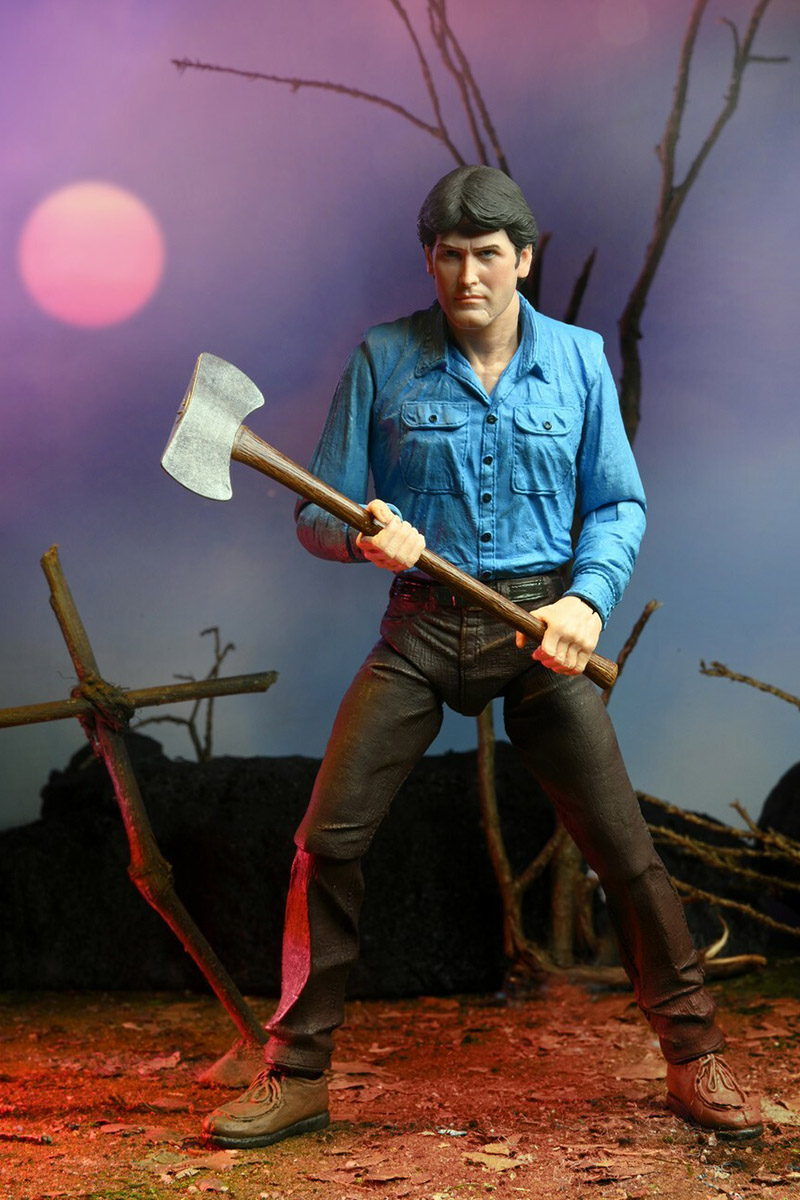 NECA Evil Dead: 40th Anniversary Ultimate Ash 7 inch Action Figure ...