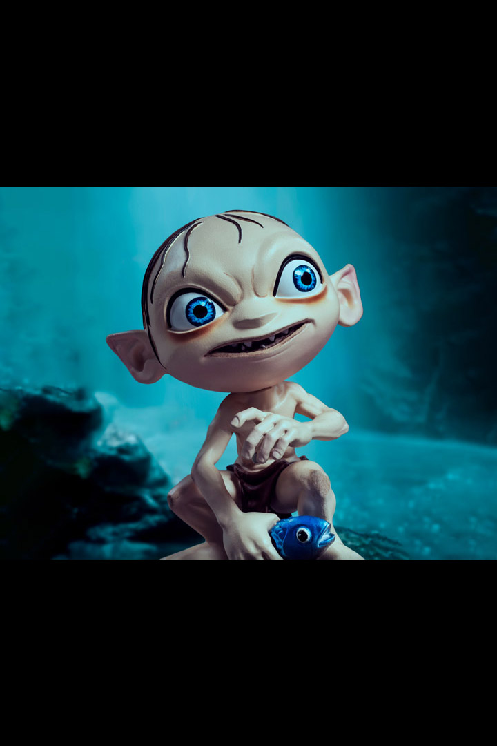Iron Studios Mini Co. Lord of the Rings Gollum - HYPERTOYS