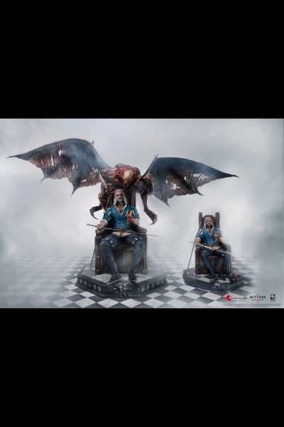 Pure Arts - The Witcher 3 : The Wild Hunt Geralt 1/4 Scale Deluxe ...