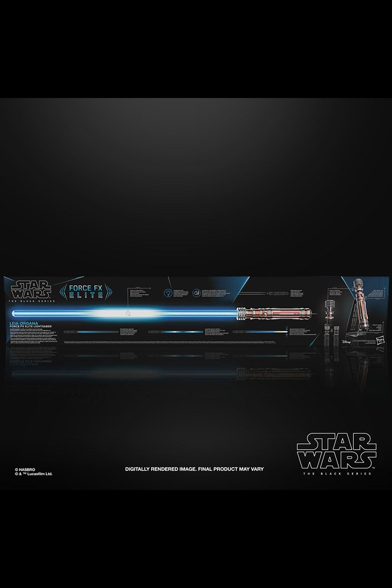 Hasbro Star Wars Episode IX Black Series Replica 1/1 Force FX Elite ...