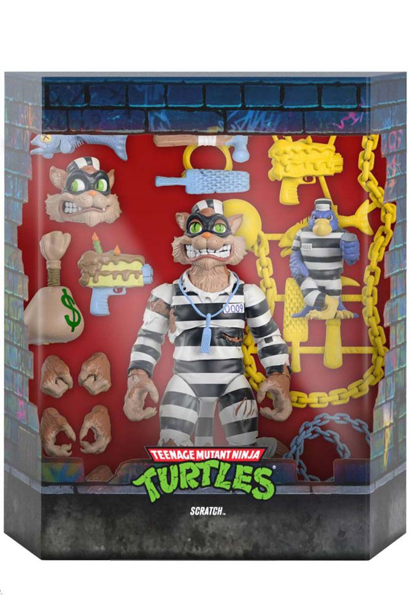 Super7 TMNT Ultimates Action Figure Scratch - HYPERTOYS