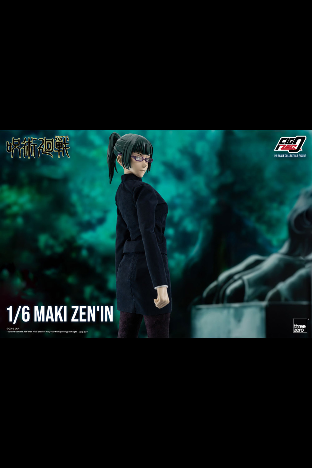ThreeZero Fig:Zero Jujutsu Kaizen 1/6 Maki Zen'Nin - HYPERTOYS