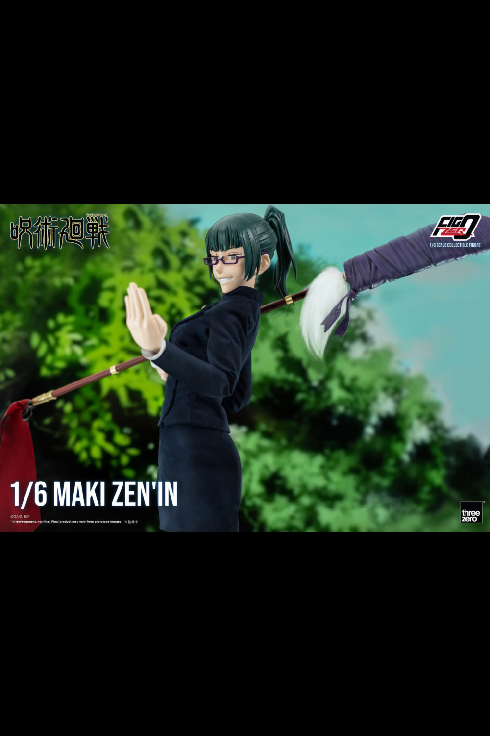 ThreeZero Fig:Zero Jujutsu Kaizen 1/6 Maki Zen'Nin - HYPERTOYS
