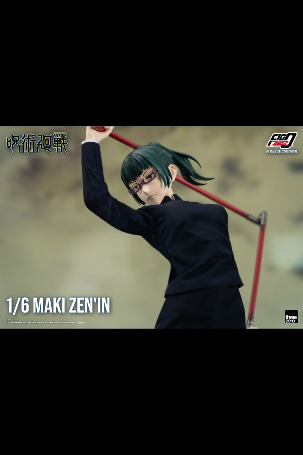 ThreeZero Fig:Zero Jujutsu Kaizen 1/6 Maki Zen'Nin - HYPERTOYS