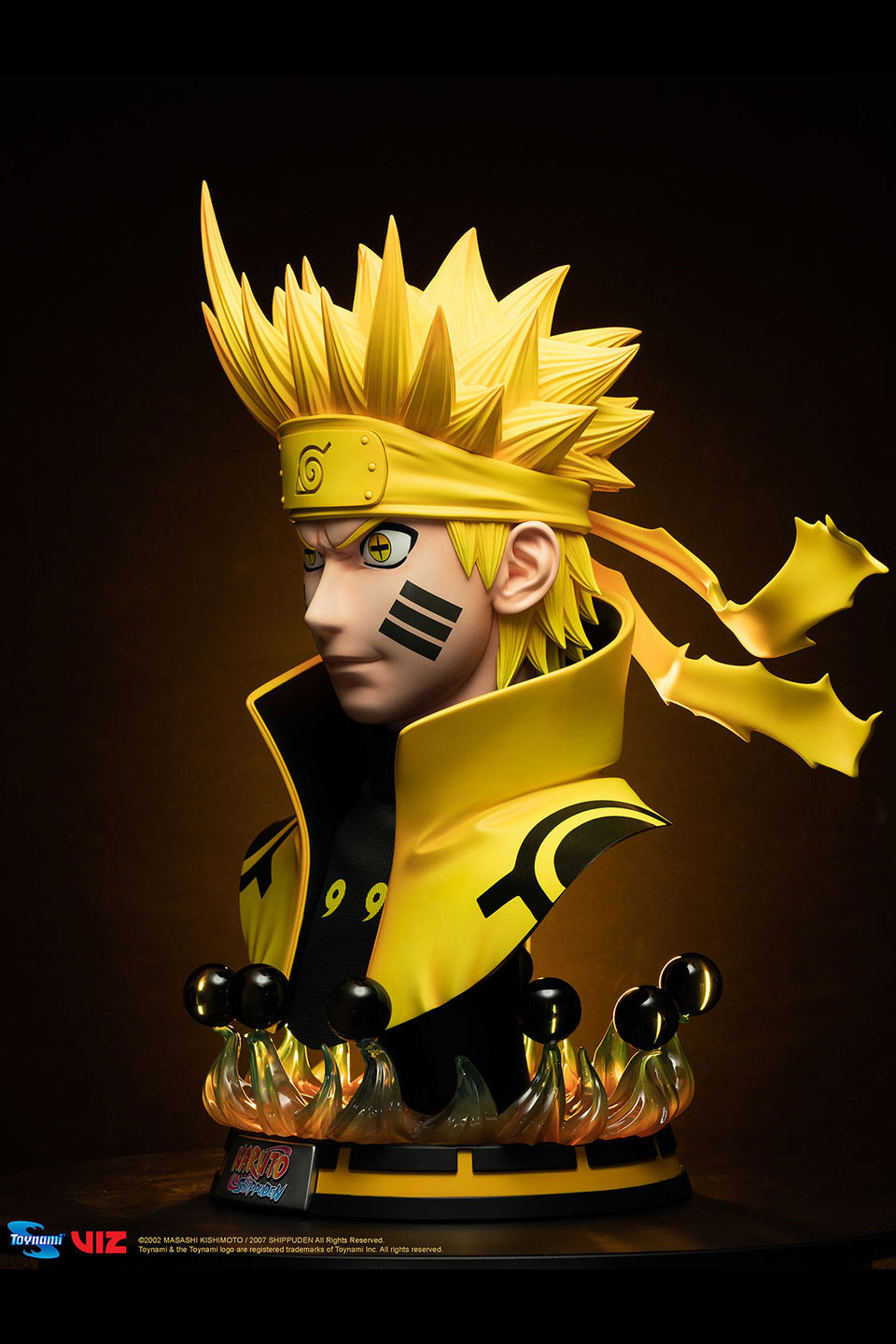 Toynami Naruto Shippuden - Naruto Six Paths Sage Mode 1:1 Bust - HYPERTOYS