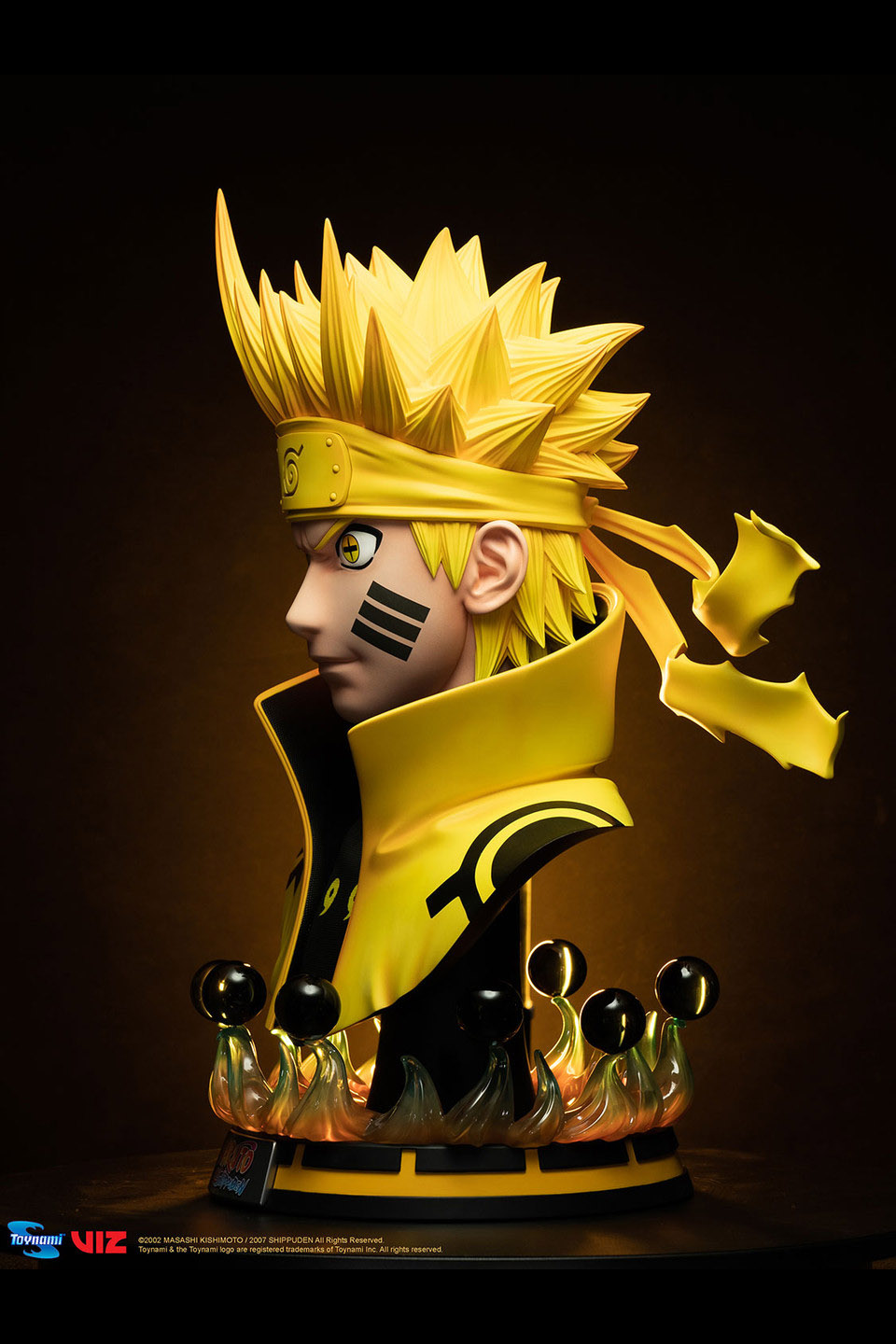 Toynami Naruto Shippuden - Naruto Six Paths Sage Mode 1:1 Bust - HYPERTOYS