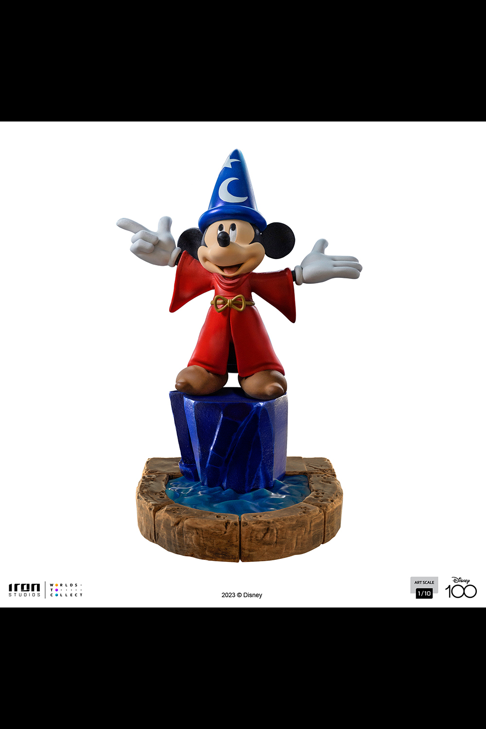 Iron Studios Art Scale 1/10 Disney - Mickey Fantasia Regular - HYPERTOYS