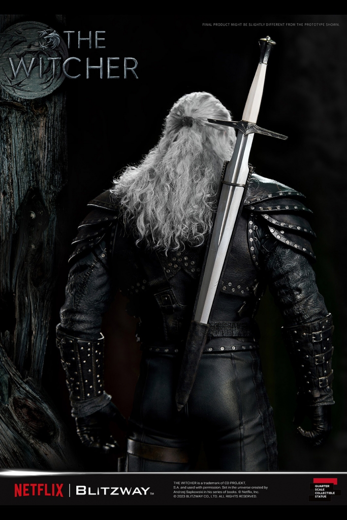 Blitzway The Witcher ‘Geralt of Rivia’’ (1/4 Scale Statue) - HYPERTOYS