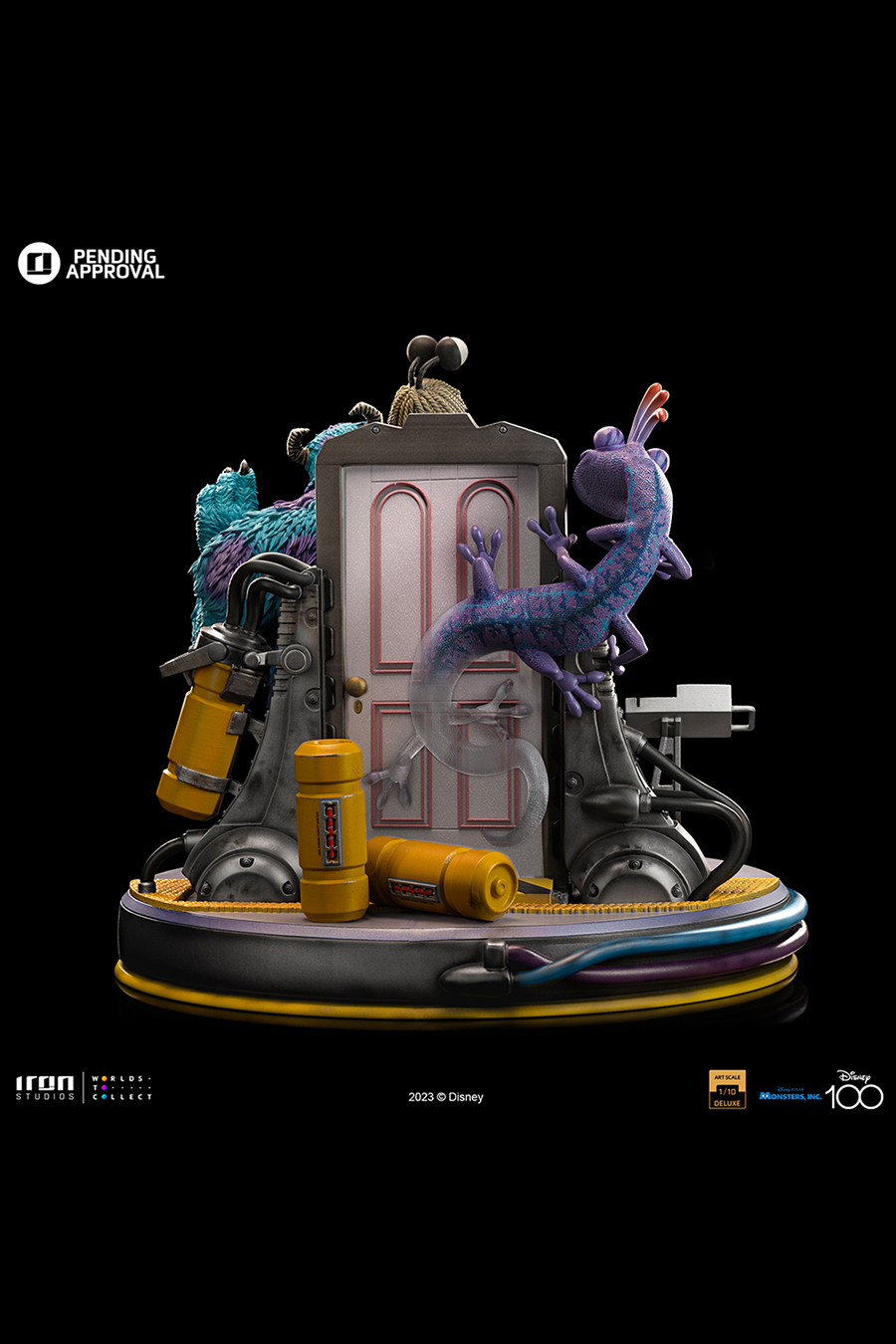 Iron Studios Art Scale 1/10 Disney 100 - Monsters Inc Deluxe - HYPERTOYS