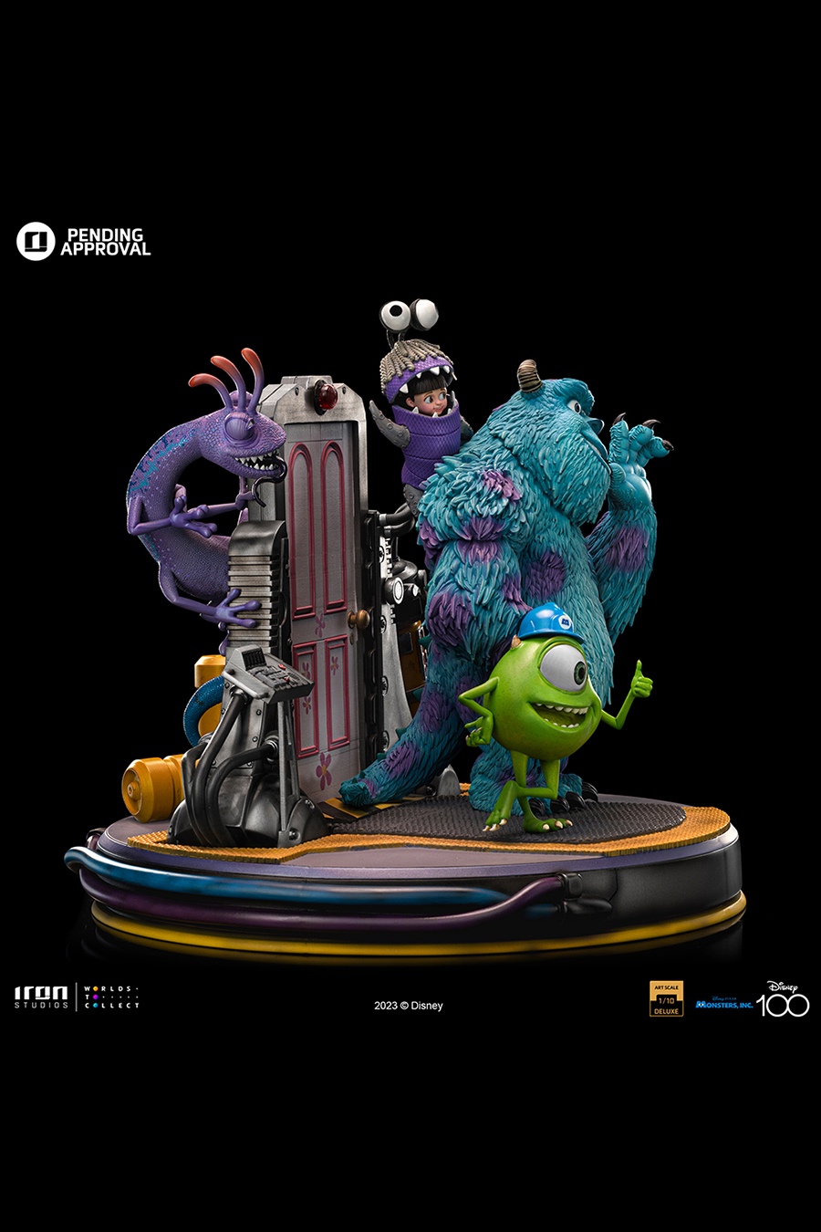Iron Studios Art Scale 1/10 Disney 100 - Monsters Inc Deluxe - HYPERTOYS
