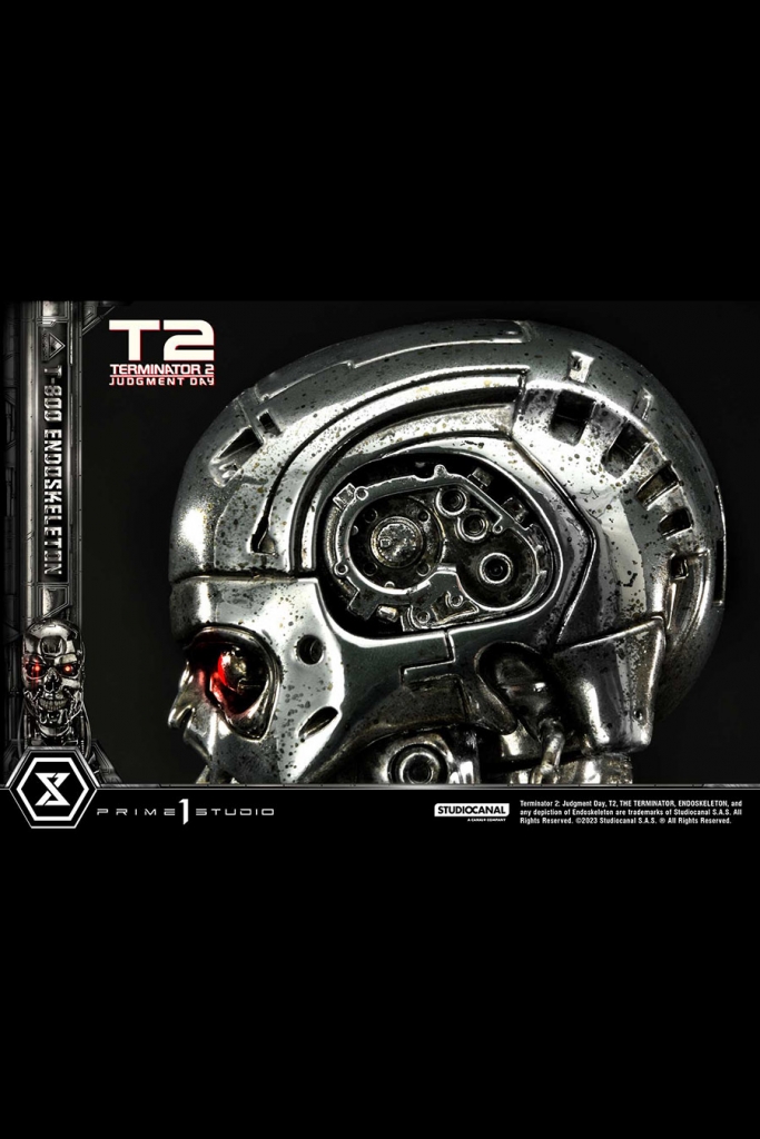 Prime 1 Studio Terminator 2: Judgment Day - T-800 Endoskeleton Deluxe ...
