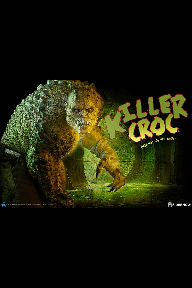 Sideshow Collectibles KILLER CROC Premium Format EXCLUSIVE 092/750 ...