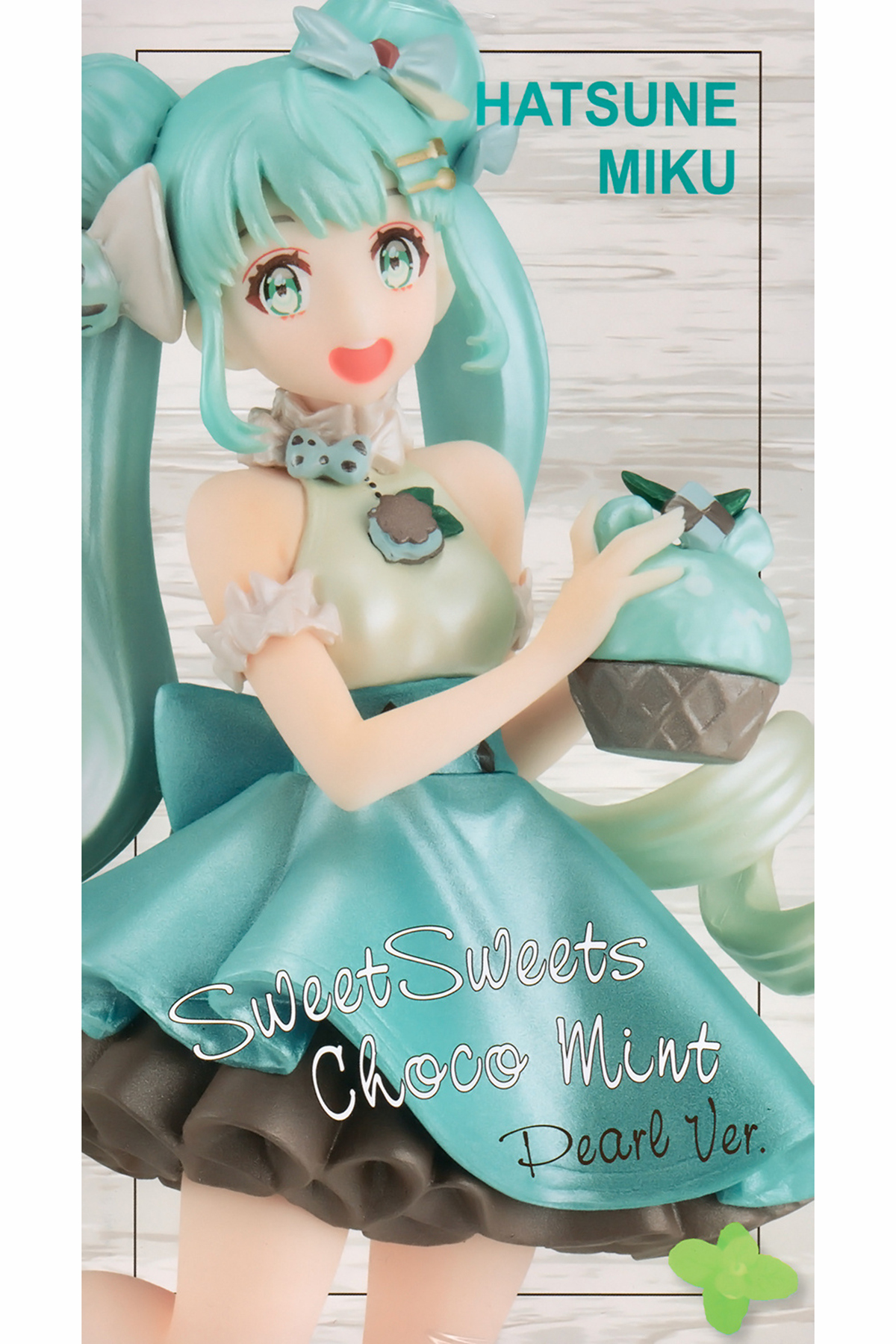 Furyu Miku Hatsune Sweet Sweets Figure Chocolate Mint Pearl Ver ...
