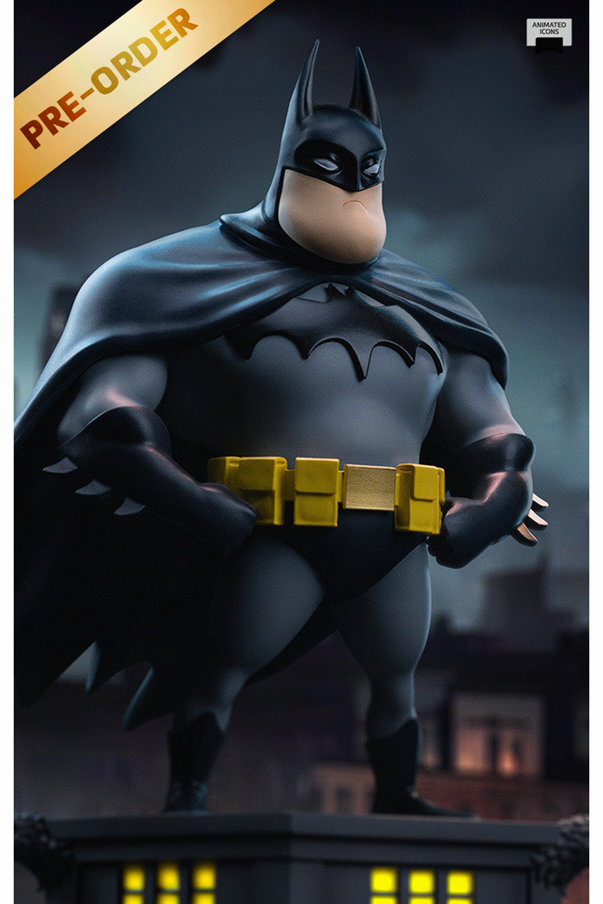 Iron Studios Animated Icons Batman - HYPERTOYS