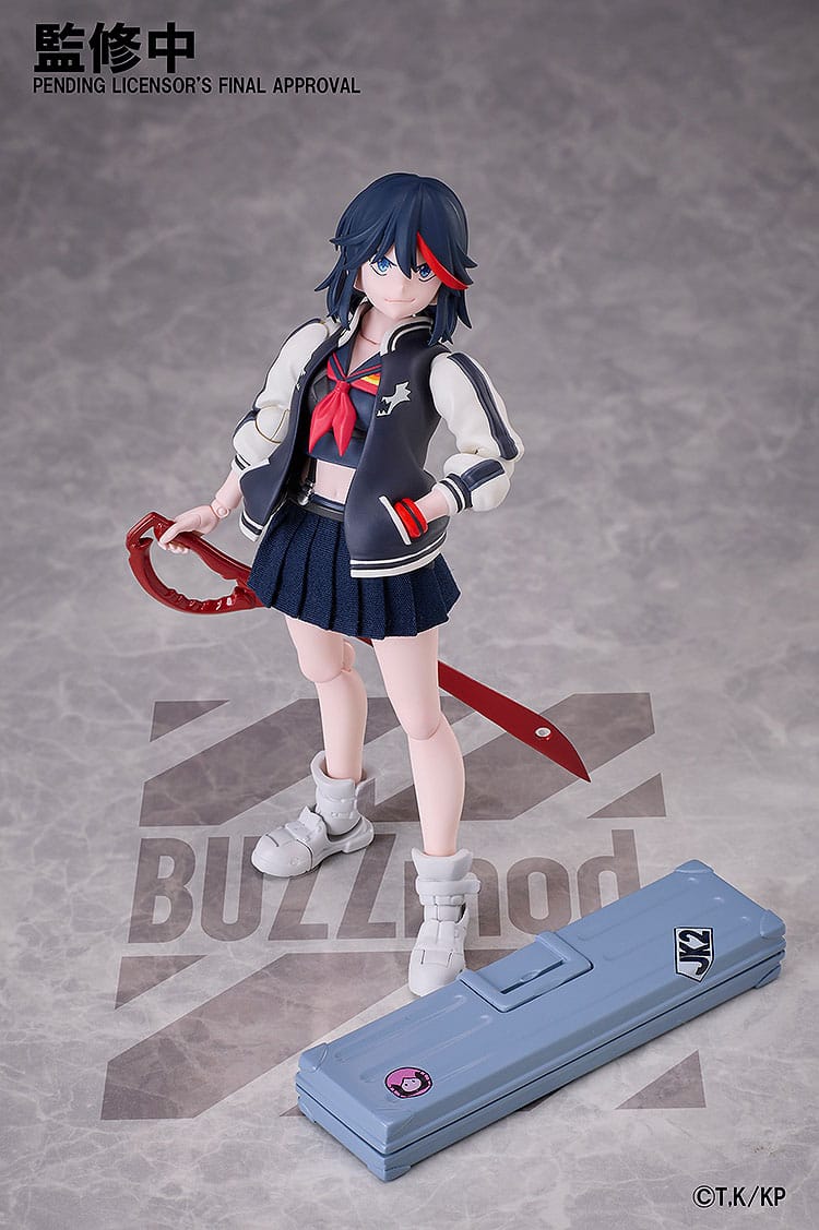 Kill la Kill BUZZmod Action Figure 1/12 Ryuko Matoi 14 cm - HYPERTOYS