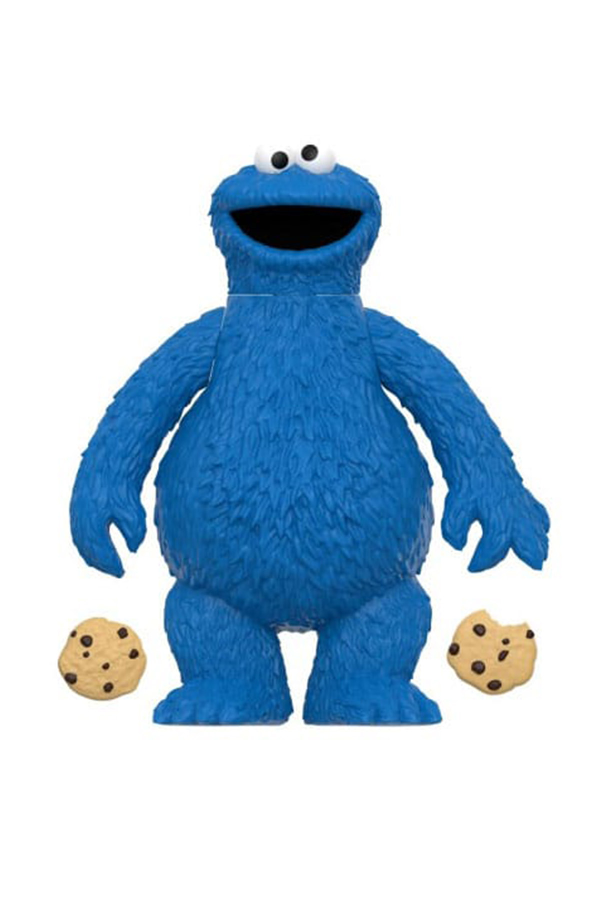 Super 7 Sesame Street ReAction Action Figure Wave 02 Cookie Monster 10 ...