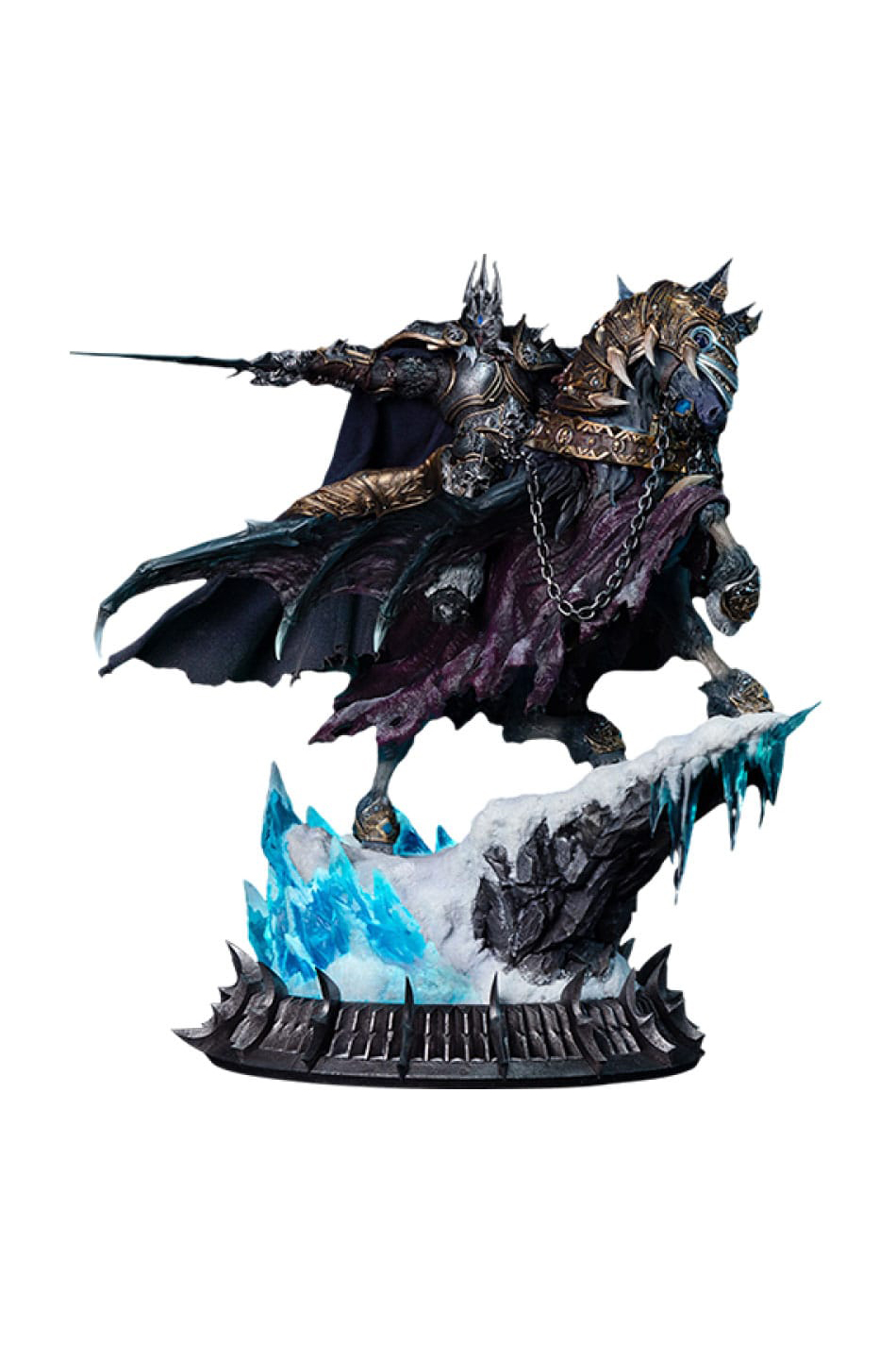 Hex Collectibles-World of Warcraft Statue The Lich King & Invincible ...