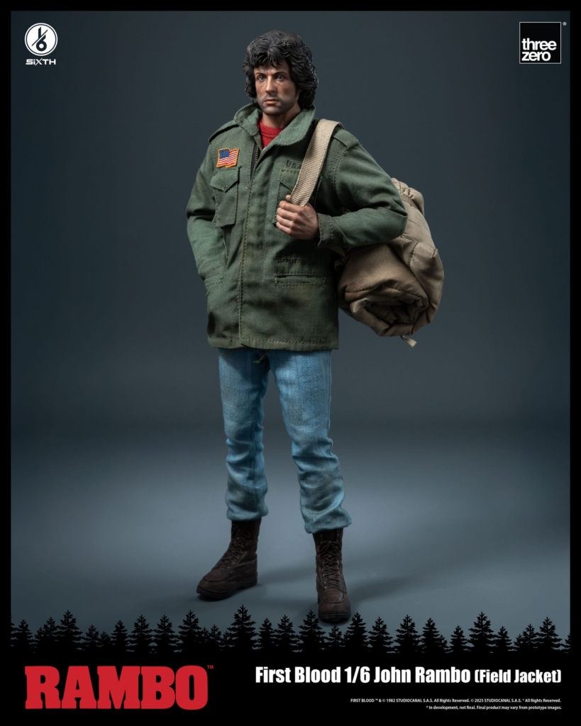 Threezero - Rambo: First Blood Action Figure 1/6 John Rambo (Field ...